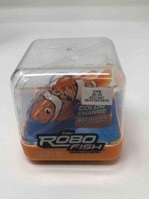 Zuru Robo Alive Robo Fish Orange | eBay