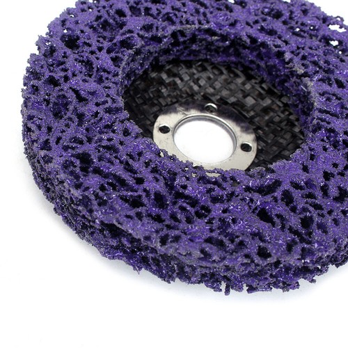 5Pc Poly Strip Disc Wheel For Metal Wood Surface Rust Clean For Angle ...