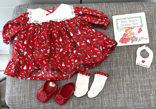 Vintage American Girl - Bitty Baby Winter Fun Outfit Set Christmas ...