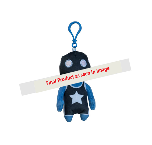 GANG BEASTS Clip On Key Chain 5 inch Plush Figure GREEN STAR NEW | eBay ...