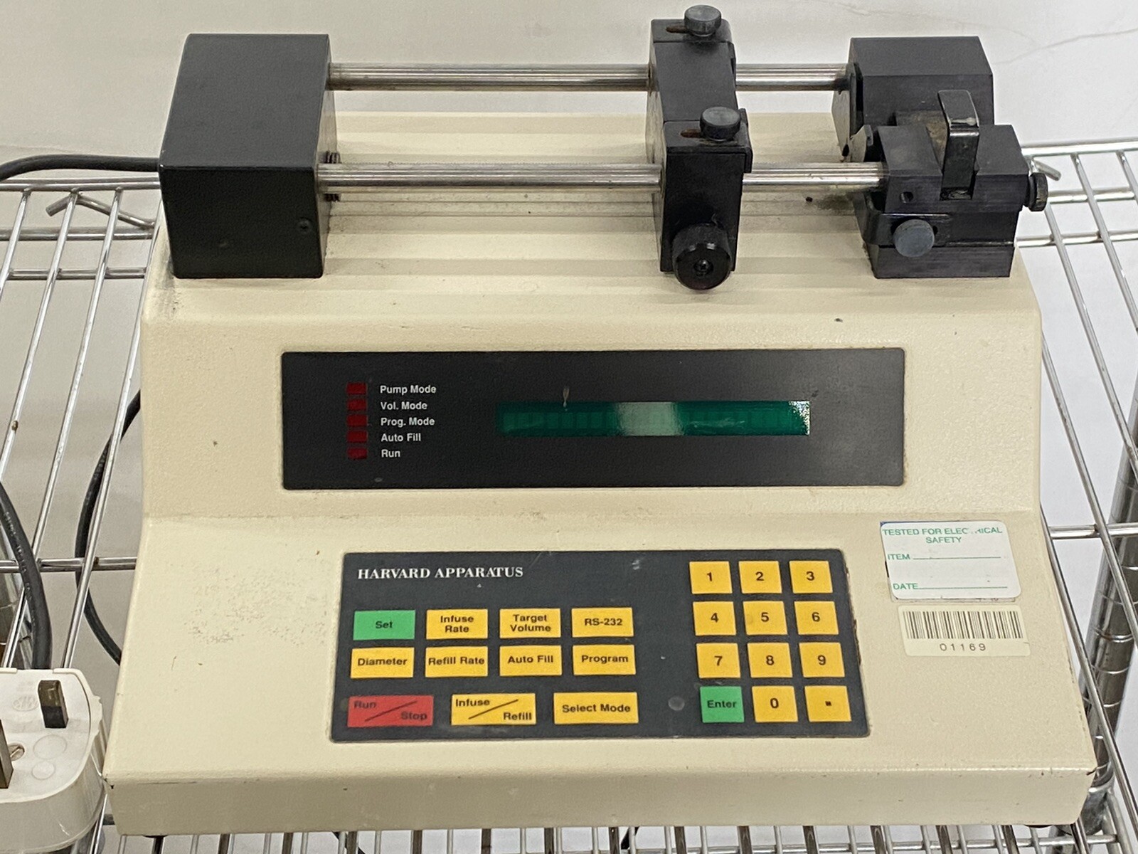 Harvard Apparatus Infusion Syringe Pump, Model: 4400-001 | eBay