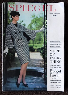 VTG 1966 Spring - Summer Oversized Spiegel Catalog - 607 pages ☆ | eBay