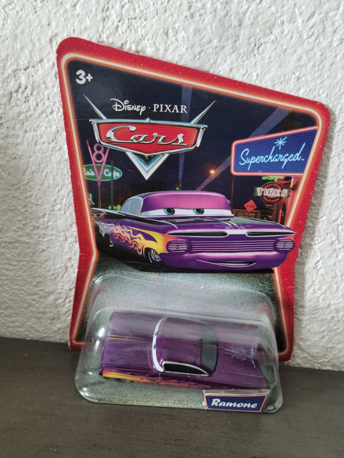 Disney Pixar Cars Mattel Die-Cast Ghostlight Ramone Purple Chevy Impala ...