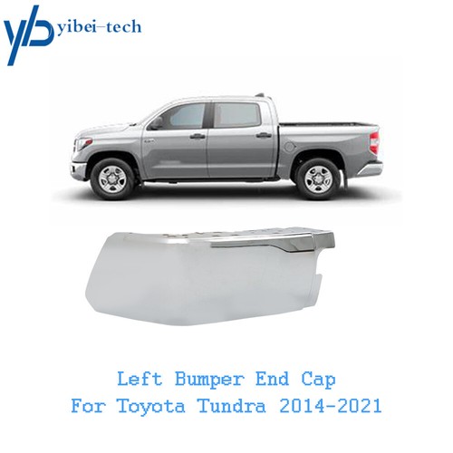 Rear Driver Bumper End For 2014-2021 Toyota Tundra Chrome Steel 521520C030 | eBay