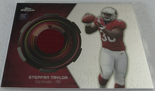 2013 Topps Chrome Football Stepfan Taylor Arizona Cardinals Rookie ...