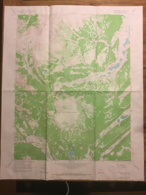 Finger Mesa Quadrangle Colorado 1964 Vintage Topographic USGS Map Rio ...
