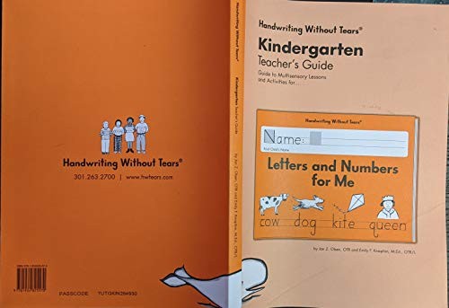 LETTERS AND NUMBERS KINDERGARTEN TEACHERS GUIDE By Otr Jan Z. Olsen ...