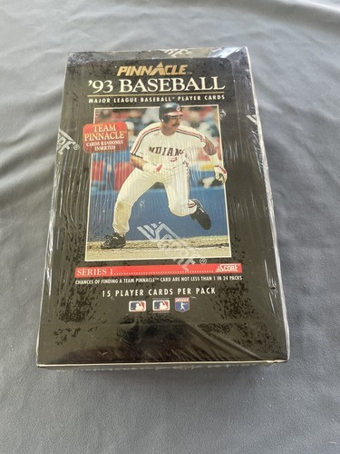 1993 PINNACLE SERIES 1 SEALED BASEBALL BOX 15 CARDS PER PACK | eBay