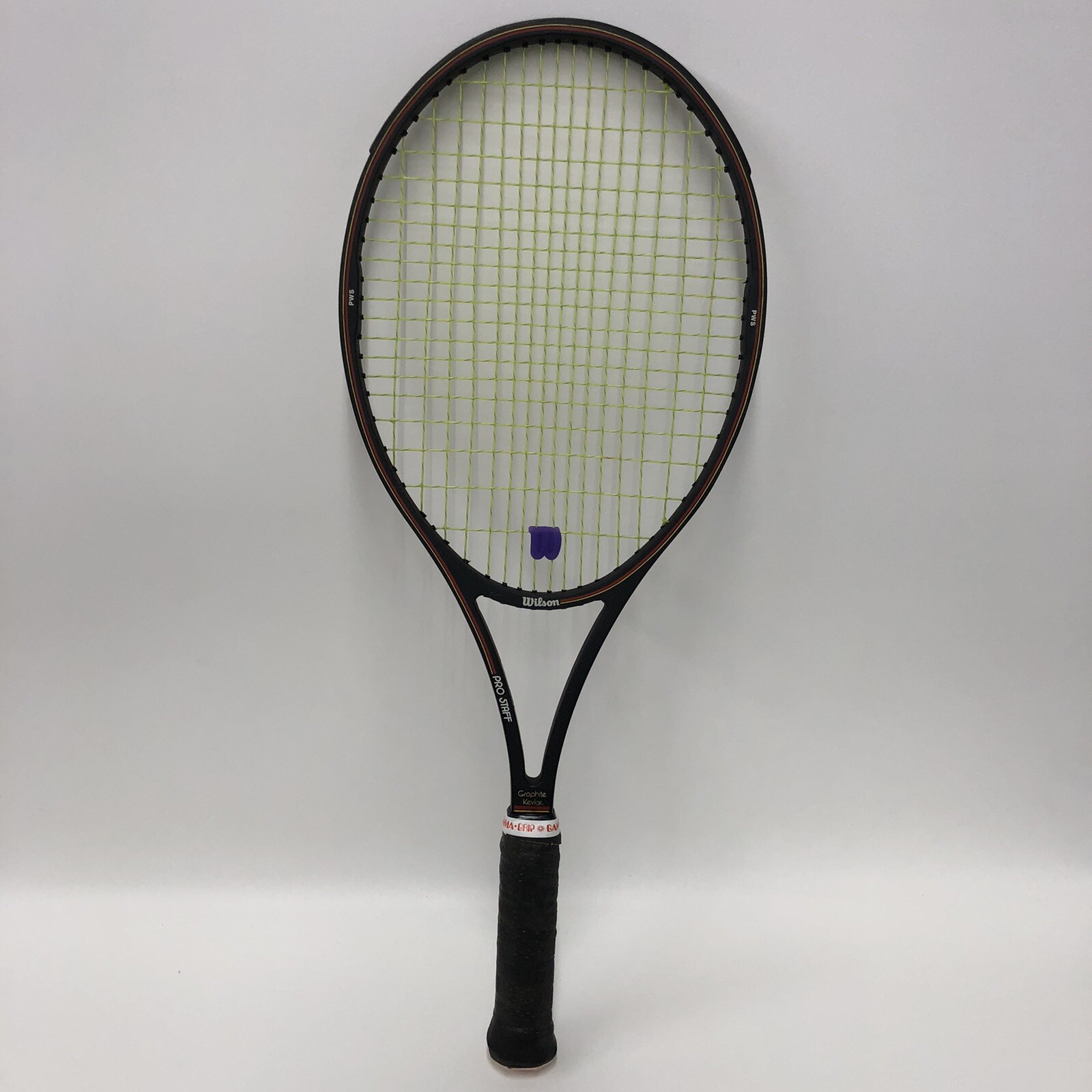 Wilson Pro Staff PWS Tennis Racquet 4 1/2 MidSize Graphite made with ...