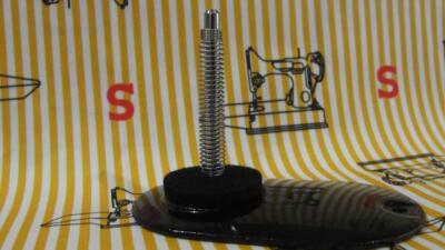 NEW SPOOL PIN SPRING & BLACK FELT - SUPERIOR QUALITY - 221, 221K, 222 ...