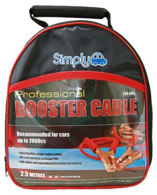 Câbles De Démarrage 200 Amp 2,5 M Jusqu'à 2000Cc - SP200 | eBay