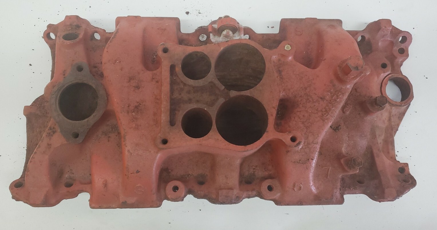 1972 Chevrolet Camaro Corvette Chevelle 350 Intake Manifold 6263751 for ...