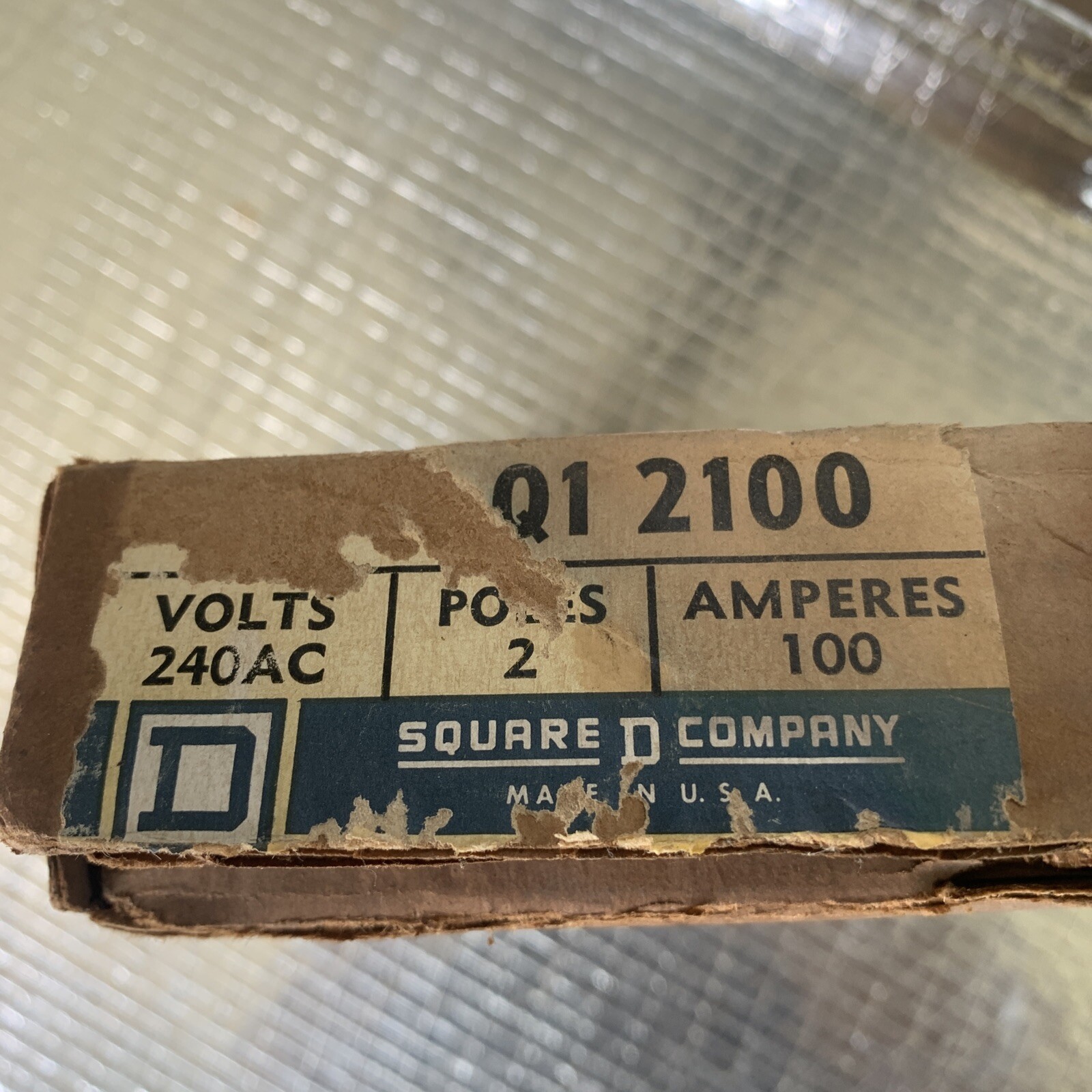 Square D 240 V Circuit Breaker - 100Amp for sale online | eBay