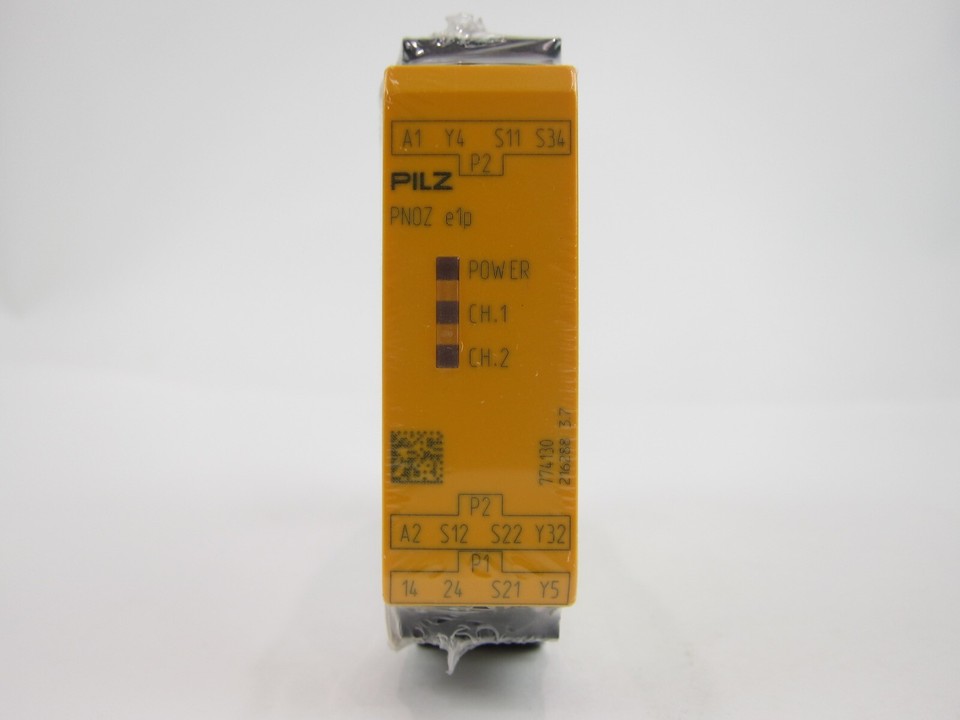 New Pilz 774130 PNOZ e1p 24VDC 2so Safety Relay | eBay