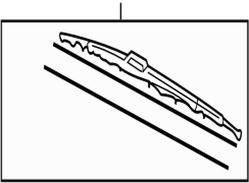 85222-48040 Toyota Blade, fr wiper, lh 8522248040, New Genuine OEM Part ...