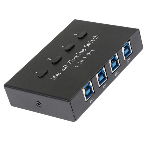 B3.0 Sharing Switch KVM 4Ports HUB Scanner Printer US FAST SHIP | eBay