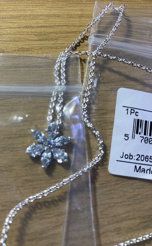 PANDORA Sparkling Herbarium Cluster Pendant Necklace 392387C01-45 for ...