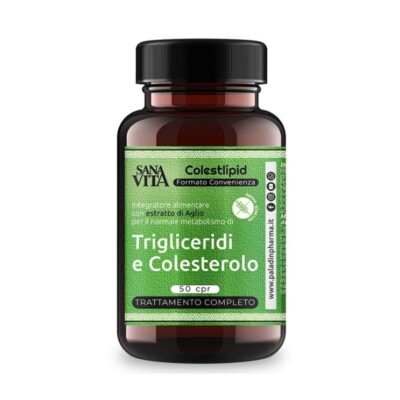 PALADIN PHARMA Sanavita Colestlipid - Cholesterol Levels Supplement 50 ...