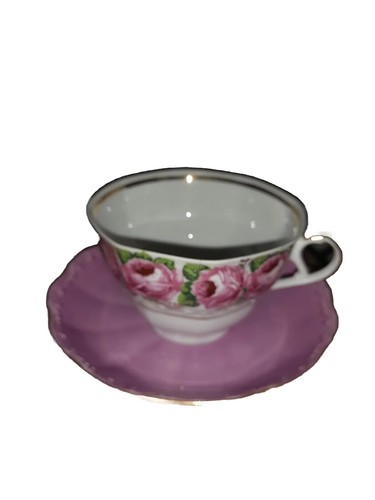 Vintage RPR Riga Porcelain Cup And Saucer Latvia Ussr Floral Design ...