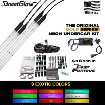 Streetglow Gold Series Neon Kit NEW and UNUSED in RED | eBay Australia