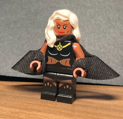 Lego 76022 X-men black suit Storm Marvel xmen minifigure | eBay