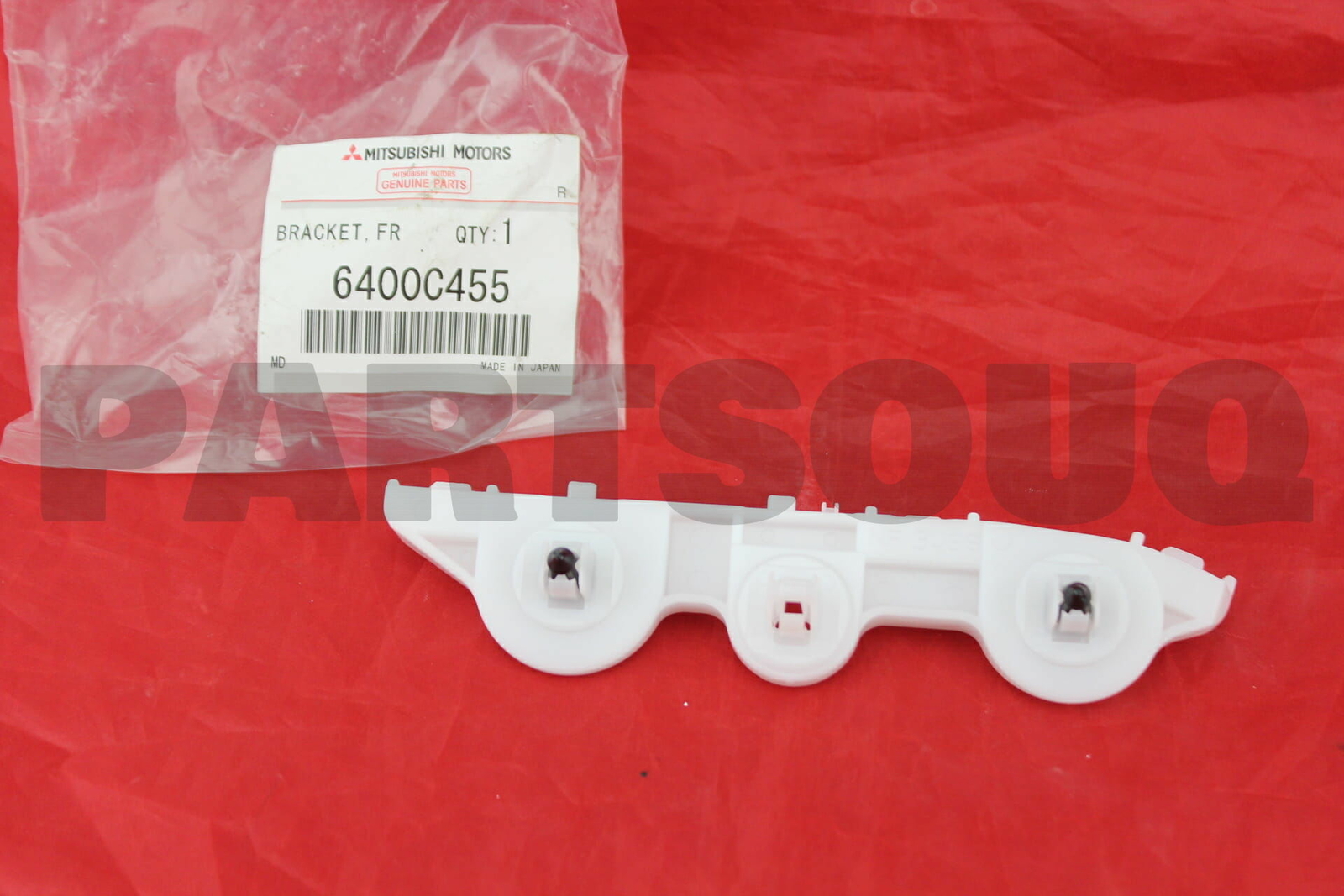 6400C455 Genuine Mitsubishi BRACKET,FR BUMPER SIDE,LH | eBay