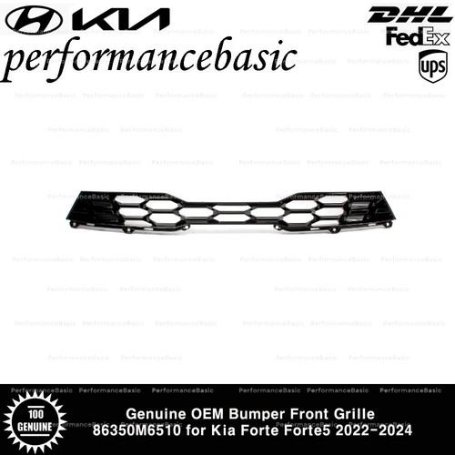 Genuine OEM Bumper Front Grille 86350M6510 for Kia Forte Forte5 2022 ...