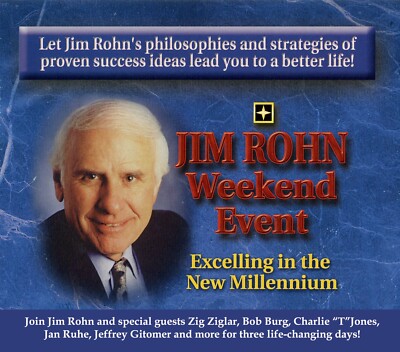 The Weekend Event: Excelling in the New Millennium - Jim Rohn - Audio ...