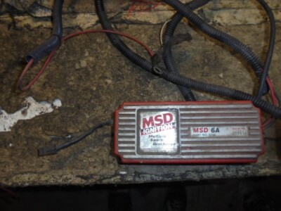 MSD 6A Ignition Box 209514 IMCA IHRA NHRA WISSOTA UMP Mud Rat Rod K&N ...