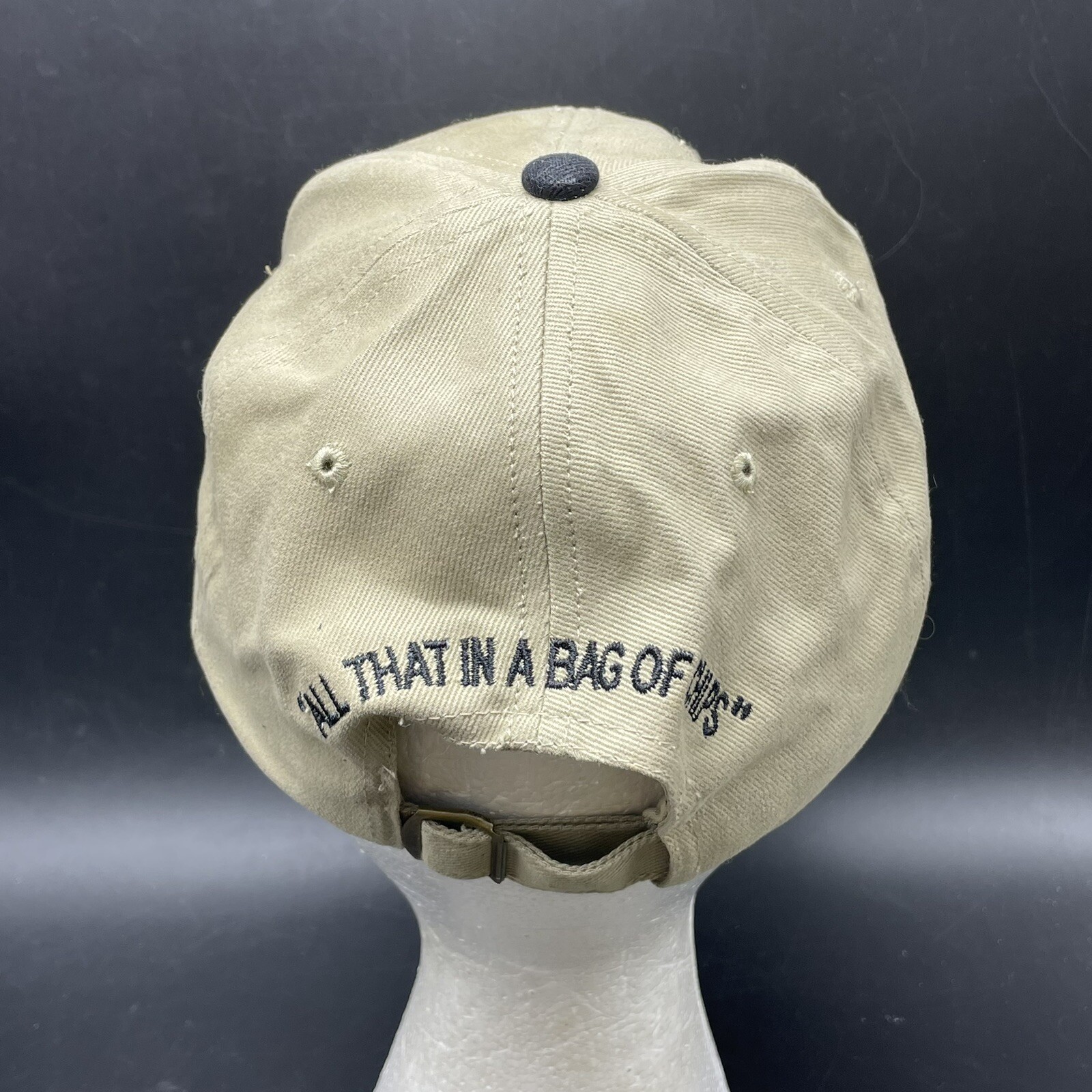 Guys Snacks Potato Chip Ball Cap Hat Tan Embroidered … - Gem