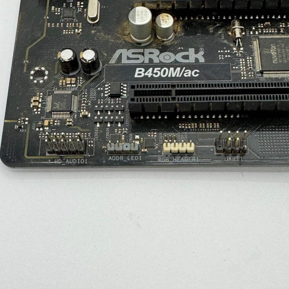 AsRock B450M/AC AM4 microATX AMD DDR4 Motherboard | eBay