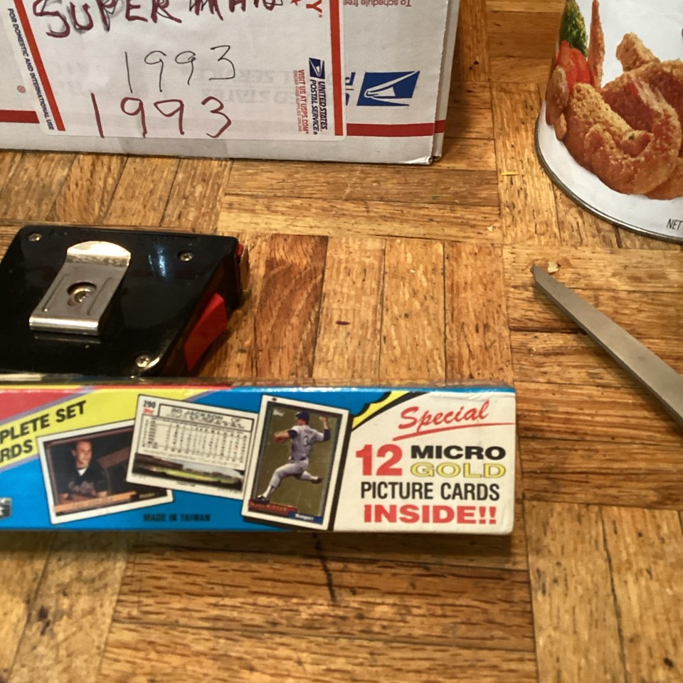 TOPPS Micro Baseball Cards Official 1992 Complete Set Special 12 GOLD ...