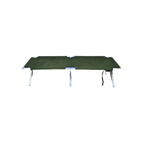 USGI Military Camping Cot Heavy Duty Frame Sleeping Bed OD Green ...