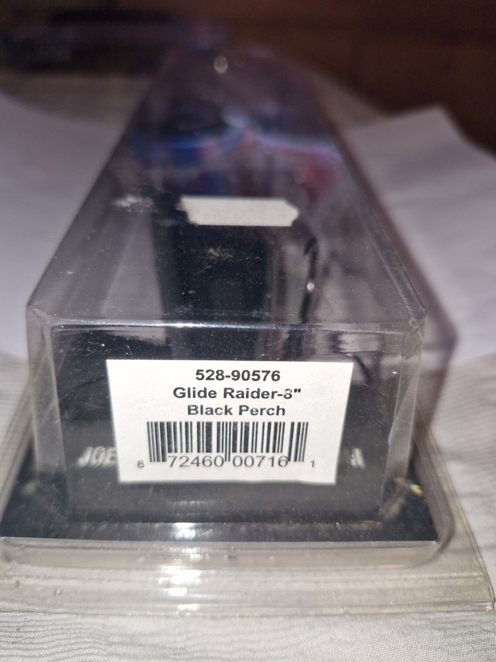 Joe Bucher DepthRaider CD 8 Inch black Perch Pattern Pike Lure Musky ...