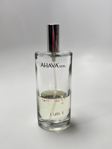 45% FULL Ahava Multi Vitamin Dry Oil Mandarin Cedarwood Pure Silk Body ...