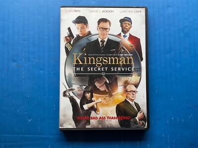 KINGSMAN - The Secret Service - DVD 2015 w/Samuel L.Jackson-Michael ...