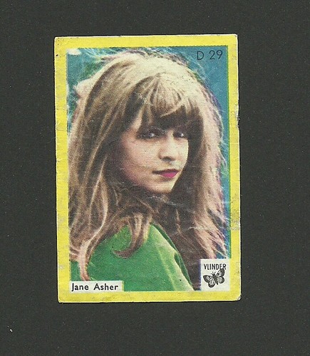 Jane Asher Beatles Paul McCartney Fiancee Vintage 1960s Dutch Matchbox ...