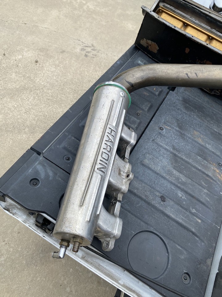 Hardin Marine 455 Olds Over Transome Exhaust Manifolds Jet Boat | eBay