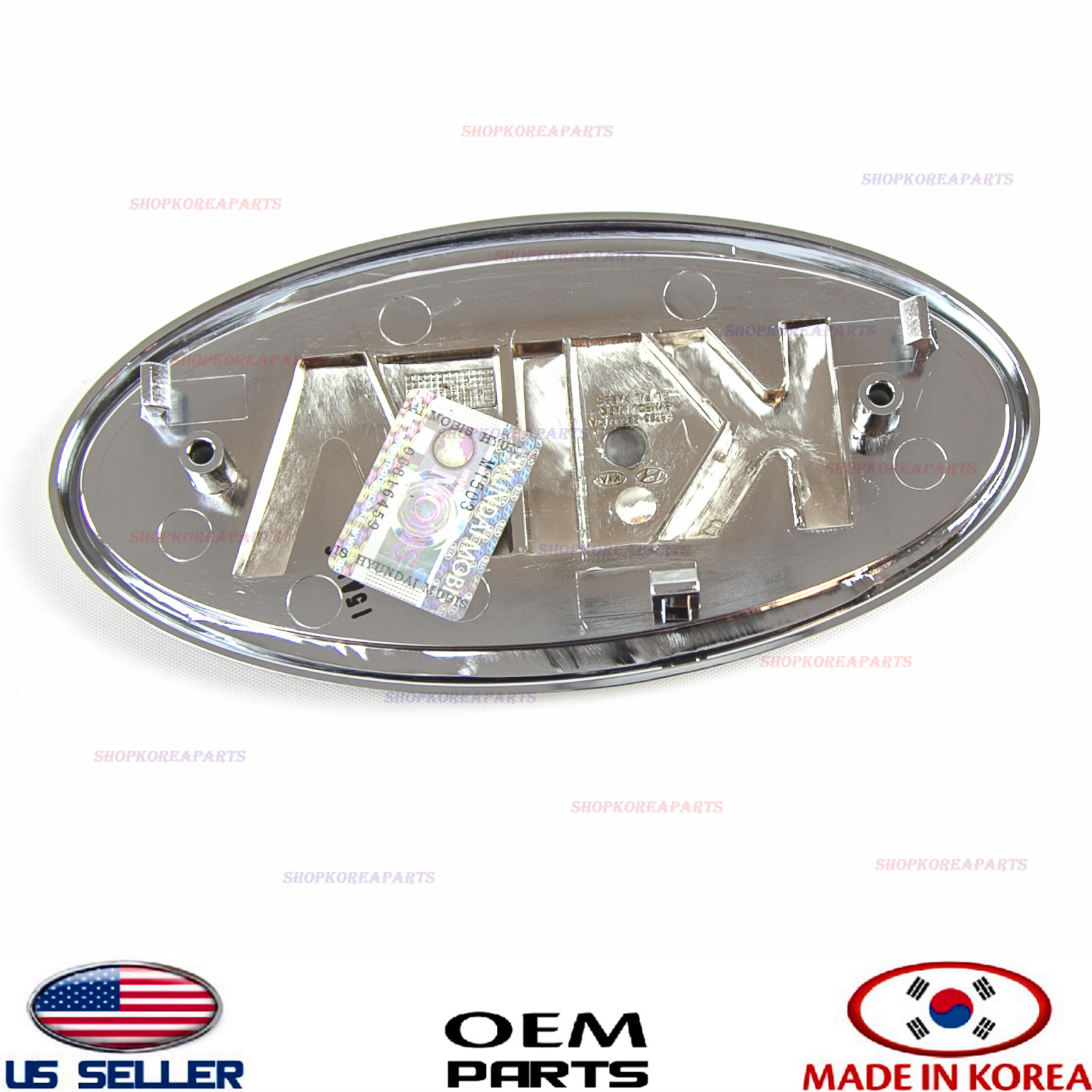 Genuine Front Grille Emblem -KIA- OEM Optima 2009-2010 / Rondo Sorento ...