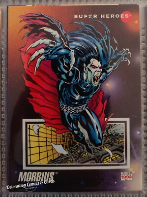 Marvel Universe Series 3 Impel 1992 Morbius #21 Base Trading Card | eBay