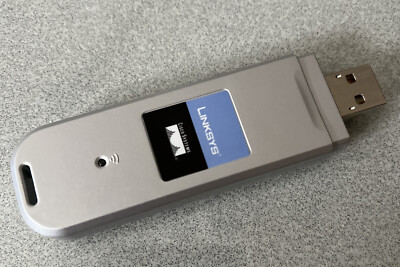 Linksys Cisco Compact Wireless-G USB Adapter WUSB54GC with Set-up CD ...