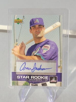 2003 Prospect Premieres Autograph Conor Jackson SP RC AUTO (card #P21 ...