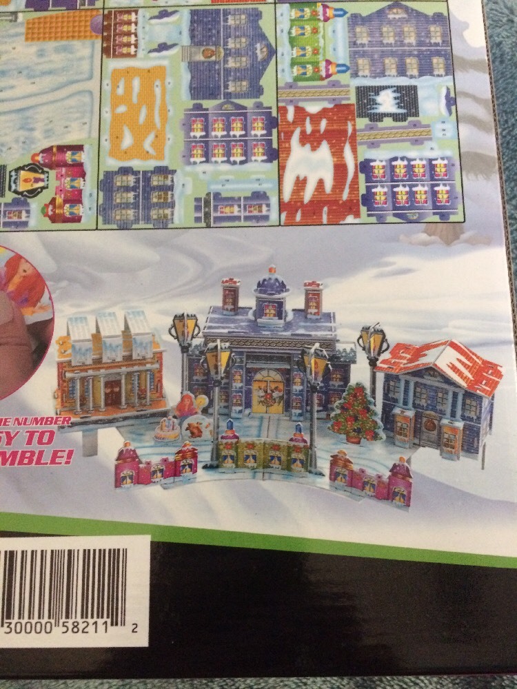 NEW 3-D Puzzle Play Set Let's Create 4+ Winter Village Scene Ankyo | eBay