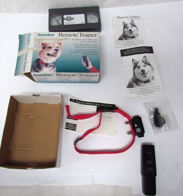 Guardian Pet Remote Trainer Boxed Complete Dog Training System | eBay