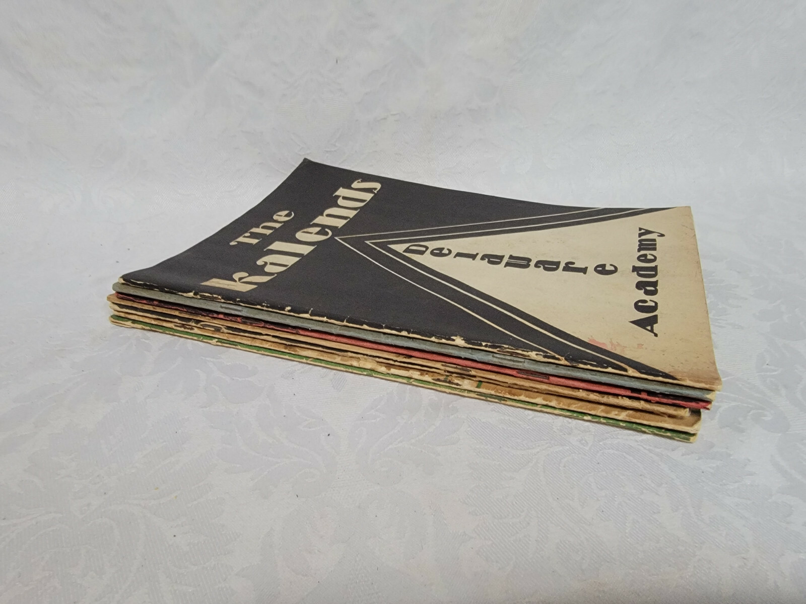 7 Vintage School Magazines The Kalends 1934 1933 The Delaware Academy ...