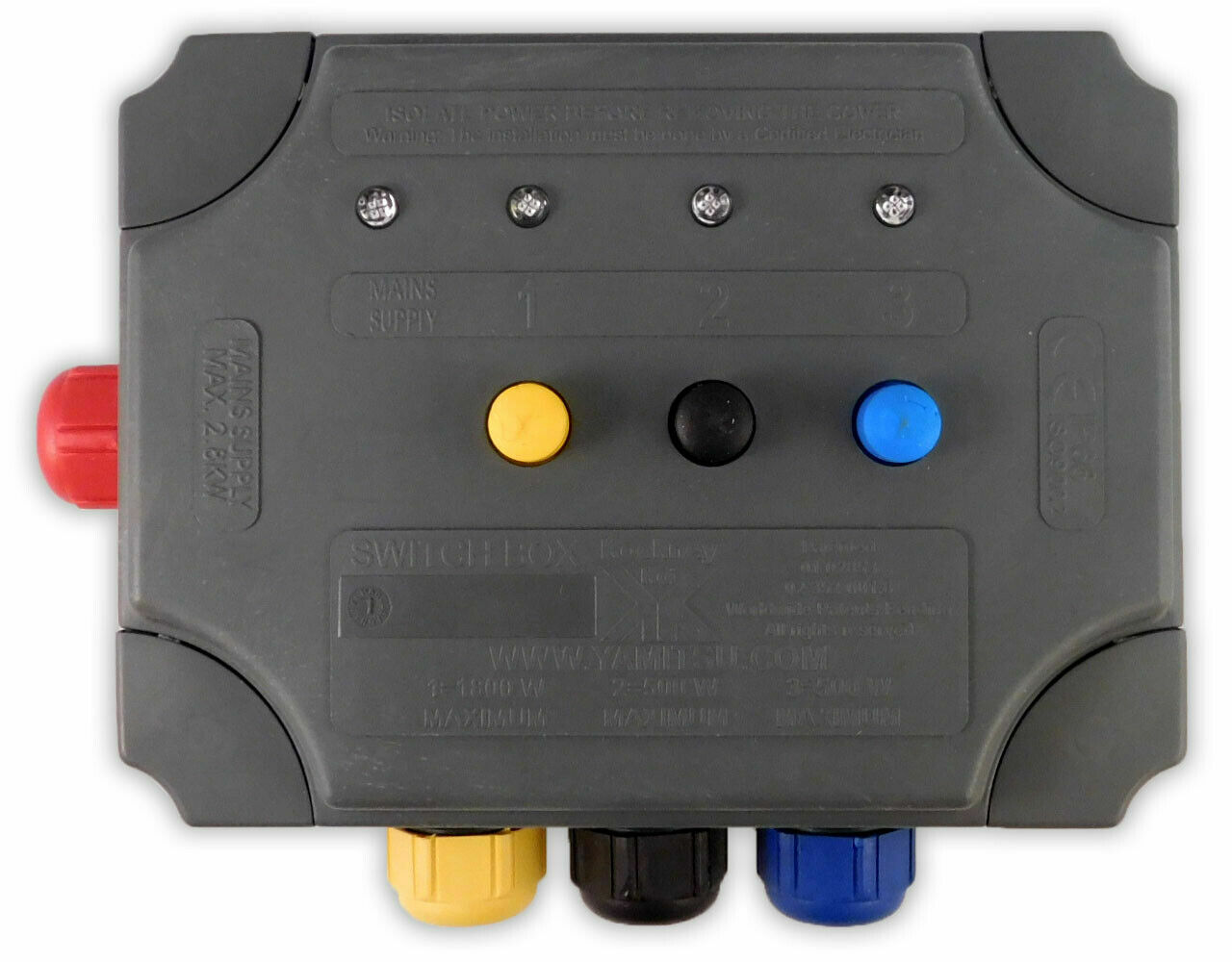 Pond Switch box Kockney Koi Yamitsu 3 and 4 external led weatherproof ...