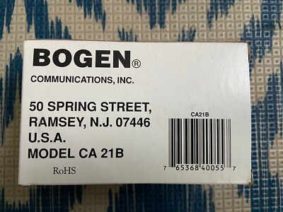 Intercom Systems - Bogen