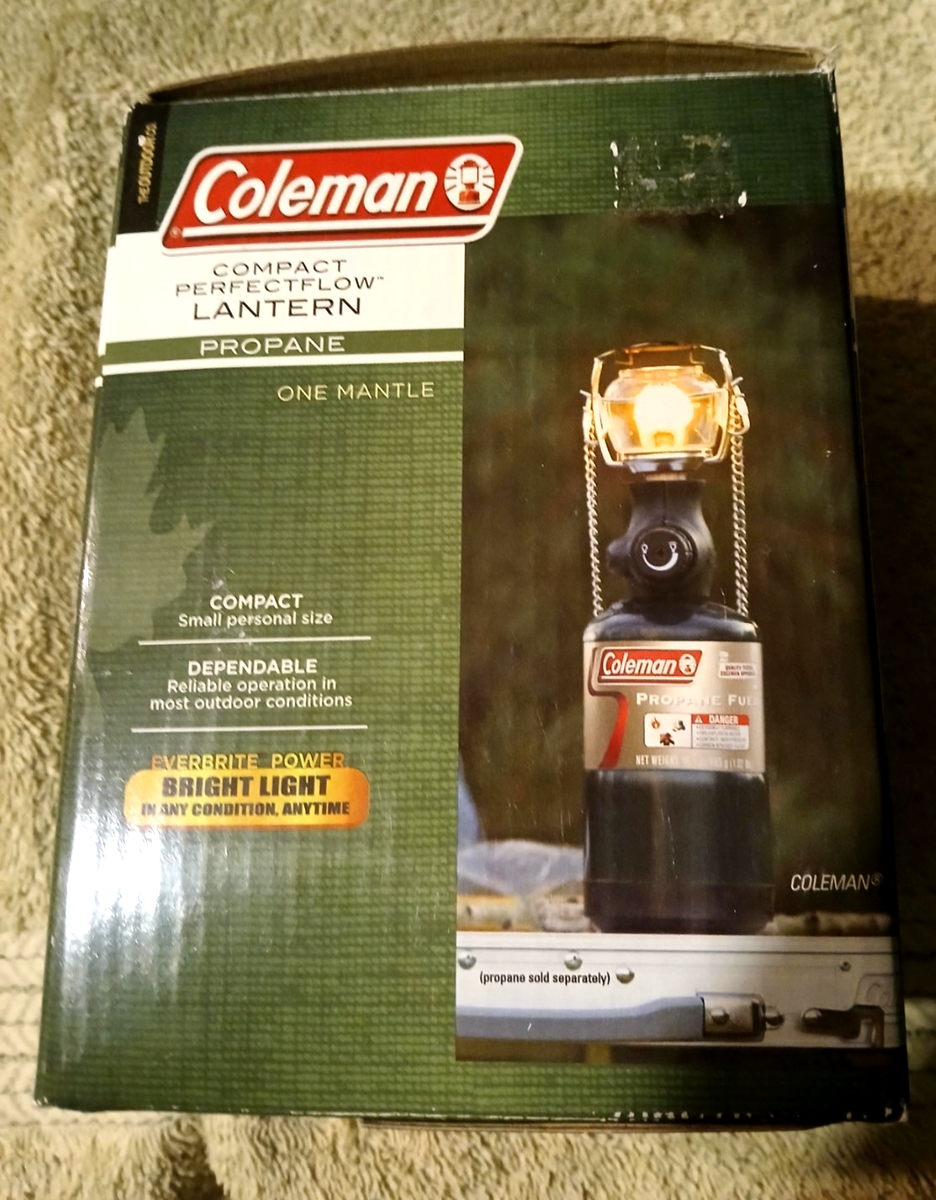 Coleman Compact Propane Lantern Coleman 2 Mantle Propane Lantern