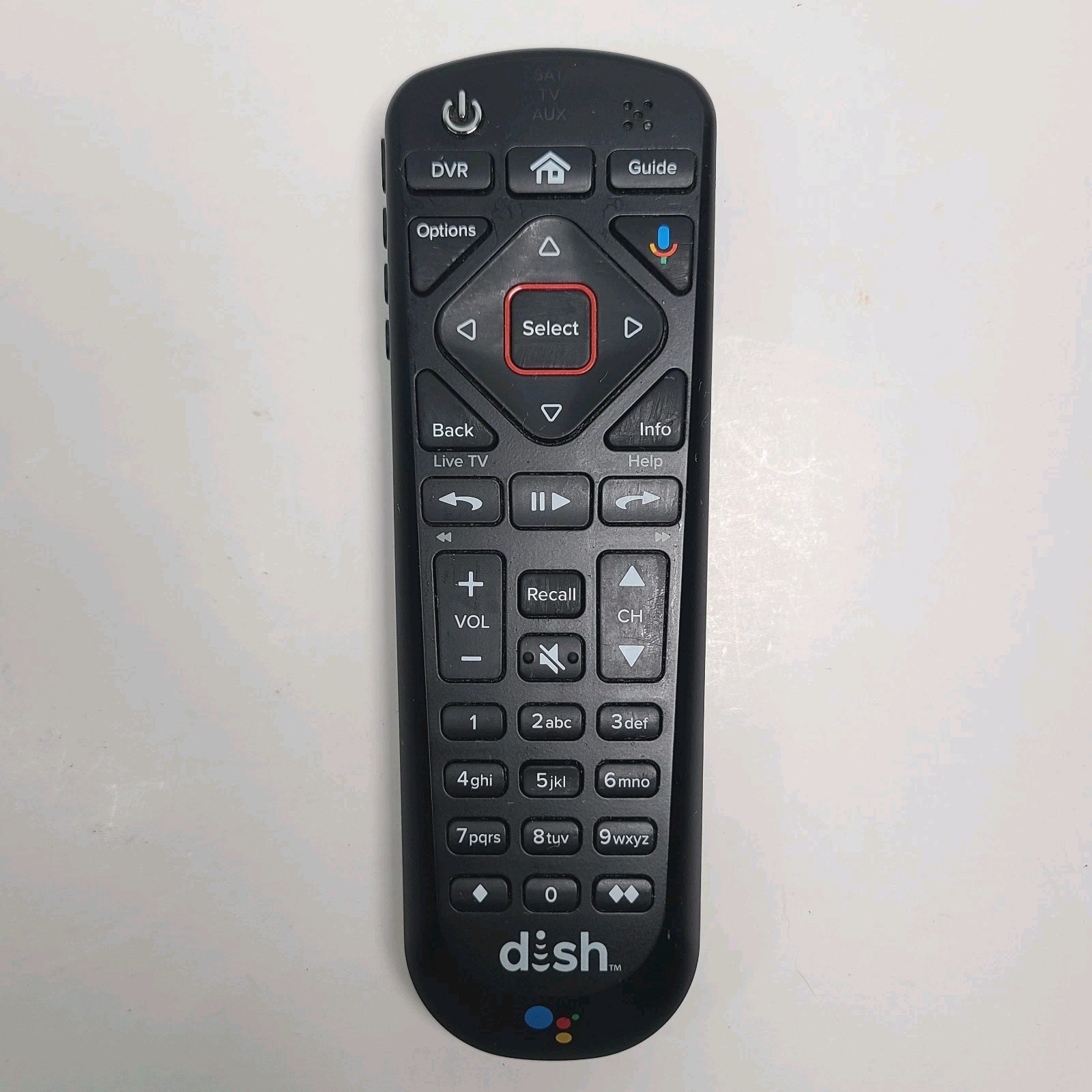 Dish 54.1 UHF 2G MG3-2027 218252 Google Voice Satellite Remote Control ...