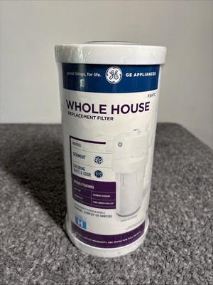 GE FXHTC 25 Micron 10 x 4.5 Universal Fit Whole House Replacement Water ...